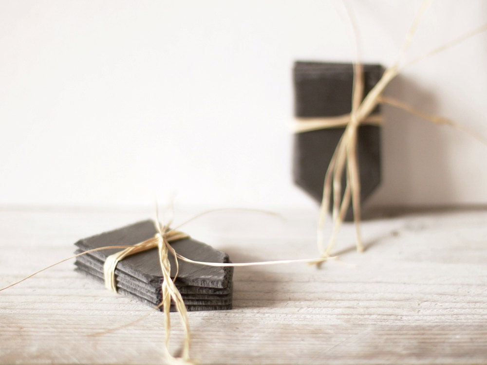 Ten natural slate garden markers, Plant labels, Spring garden ...