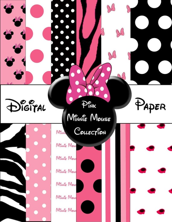 Minnie Mouse Paper Dolls Free Printable