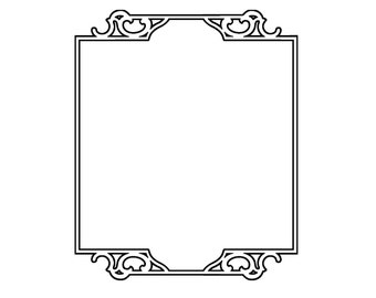 Popular items for rectangle borders on Etsy