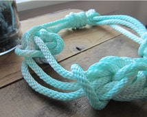 Popular items for knot rope necklace on Etsy