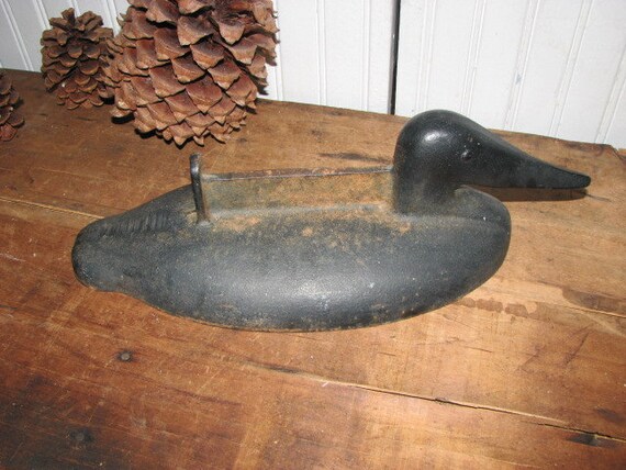 Antique Duck Boot Scraper Cast Iron 19th Century Antique