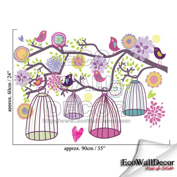 PEEL and STICK Removable Vinyl Wall Sticker Mural Decal Art