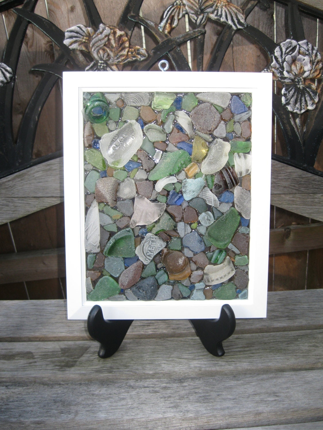 Large Sea Glass Mosaic