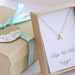 Carrie bracelet on 14k gold filled chain by BipAndBop on Etsy
