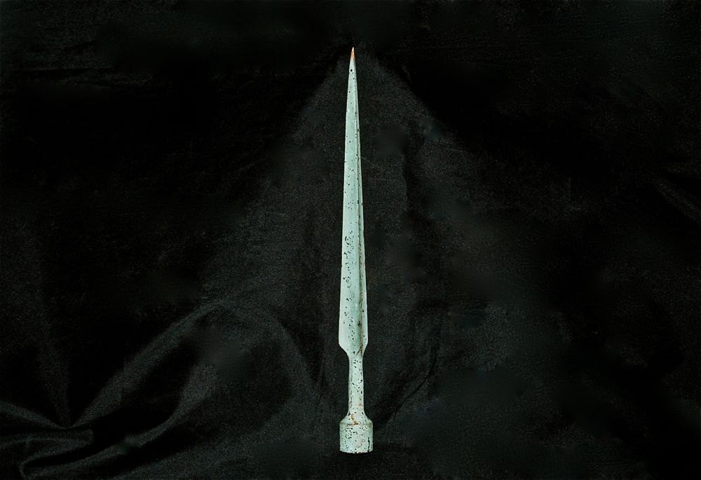 Franklin Lightning Rod Copper Finial with Patina by GladysGlover