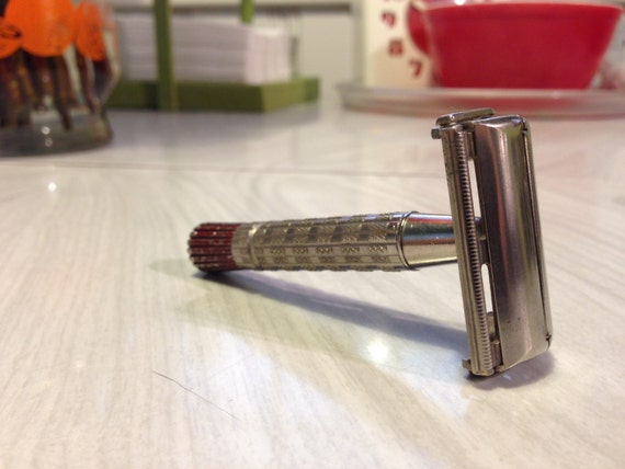 Gillette Red Tip Super Speed Safety Razor from 1956