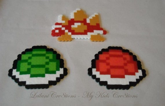 Hama beads Mario Bros - Imagui