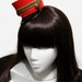 Red and Gold or Silver Mini Toy Soldier Hat Made to Order