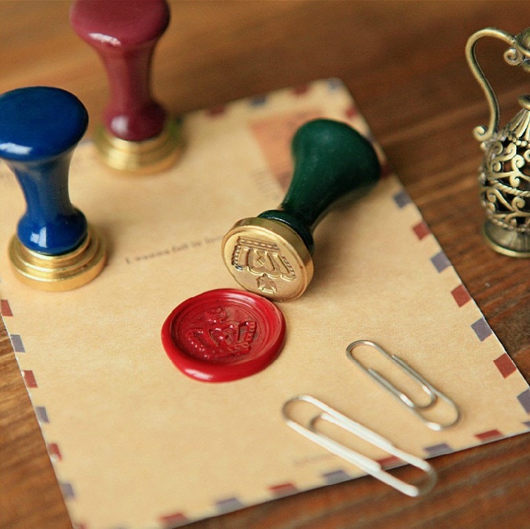 Wax Seals Stamp Set Vintage Seals Seal Stamp Crown