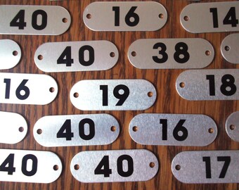 Popular items for metal locker plate on Etsy