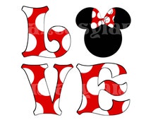 Popular items for minnie love on Etsy