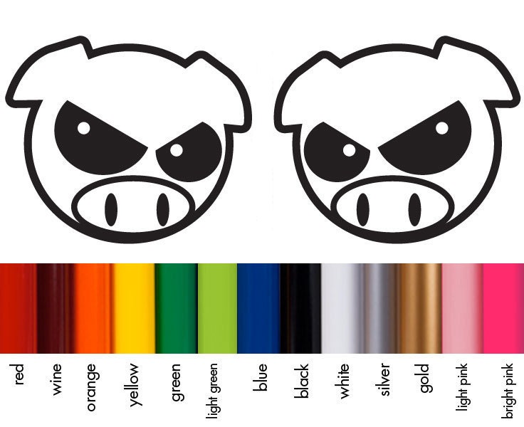 Subaru Impreza WRX STI JDM Rally Angry Pig by xAfterglowDesigns