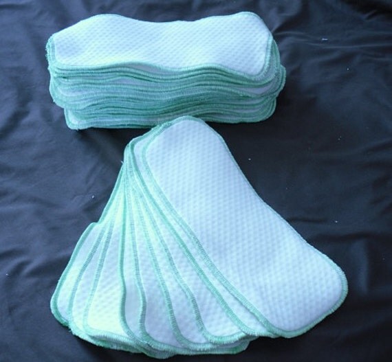 Items similar to Cloth Diaper Soaker Pads, Super absorbent , Pocket ...