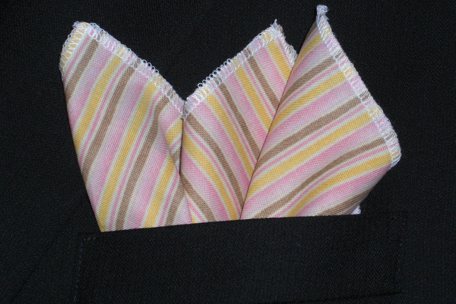 12 x 12 Multi Colored Men's Pocket Square