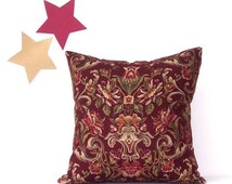 Popular items for maroon throw pillows on Etsy