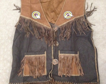 Popular items for native american vest on Etsy