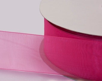 Tangerine Orange Organza Ribbon Organza Sheer Ribbon Widths