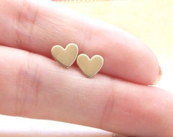 Heart earrings | Etsy