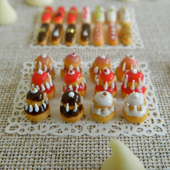 Items similar to Miniature pastries on Etsy
