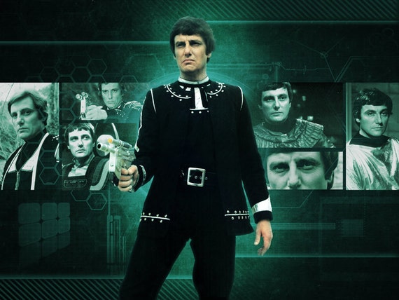 Blakes 7 Poster Avon 'Paul Darrow' by TheZeroRoom on Etsy