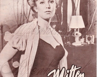 Original German Language Film Program - Kim Novak - Mitten in der Nacht ...