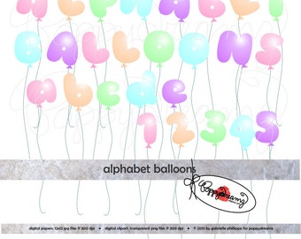 Country Western Digital Alphabet 02: Clip Art Pack by poppydreamz