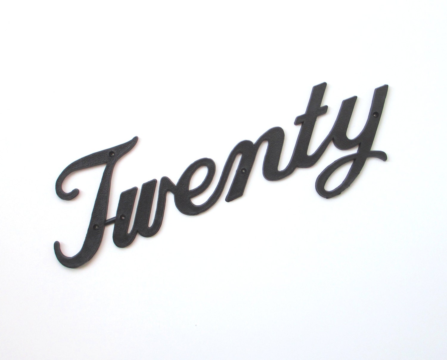 Retro Mid Century Modern Cursive Address by TheVintageResource