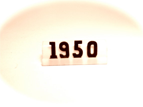 Items similar to vintage 1950s letters numbers typography on Etsy