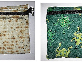 Items similar to Afikomen Bag Pattern and Tutorial with Embroidery ...