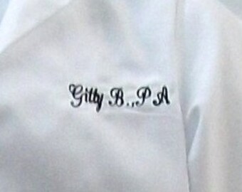 Monogram Only For Lab Coat