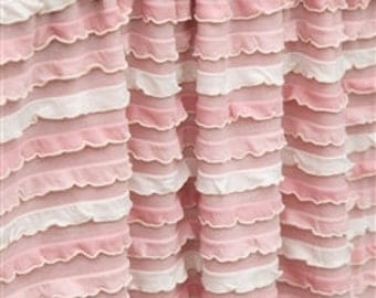 Popular items for pink ruffle curtain on Etsy
