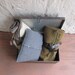 vintage large rusty metal lock box // industrial decor