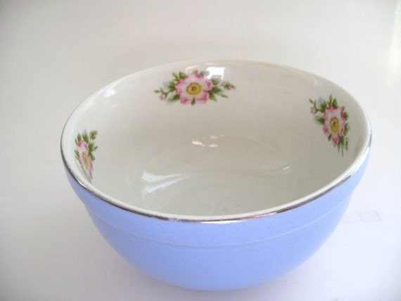 Hall's Superior Quality Kitchenware Bowl Blue mixing