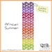 Bead Loom Pattern: African Summer INSTANT DOWNLOAD pdf
