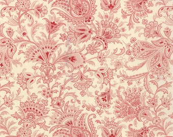 Popular items for red paisley fabric on Etsy