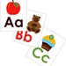 Teaching the Alphabet Clipart & Digital Flashcards: Digital