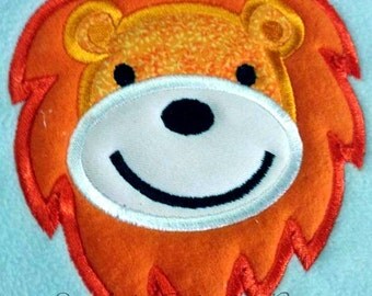 Lion applique | Etsy