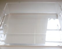 Popular items for acrylic tray on Etsy