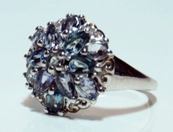 Bondi Blue Tanzanite Ring