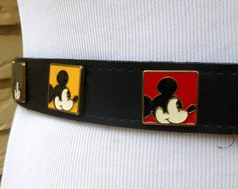 Mickey mouse belt | Etsy