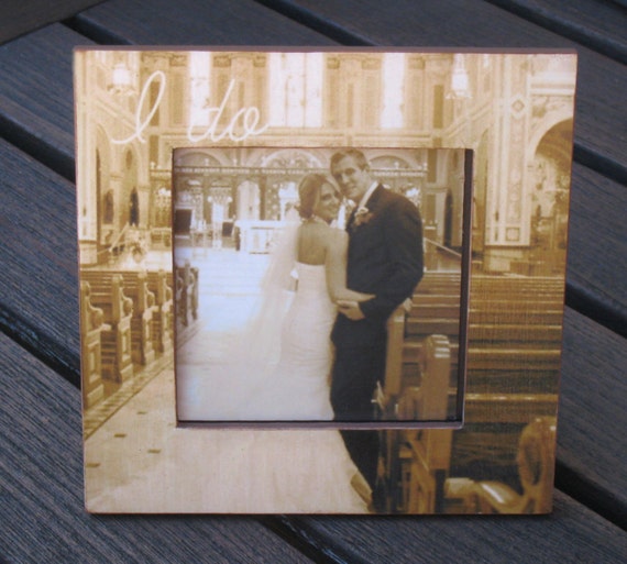 Personalized Wedding Picture Frame Unique Wedding Gift