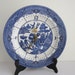 Vintage Blue Willow Quartz Plate Clock by shabbyshopgirls on Etsy