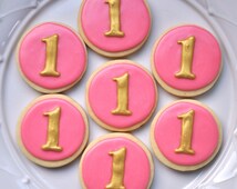 Popular items for number cookies on Etsy