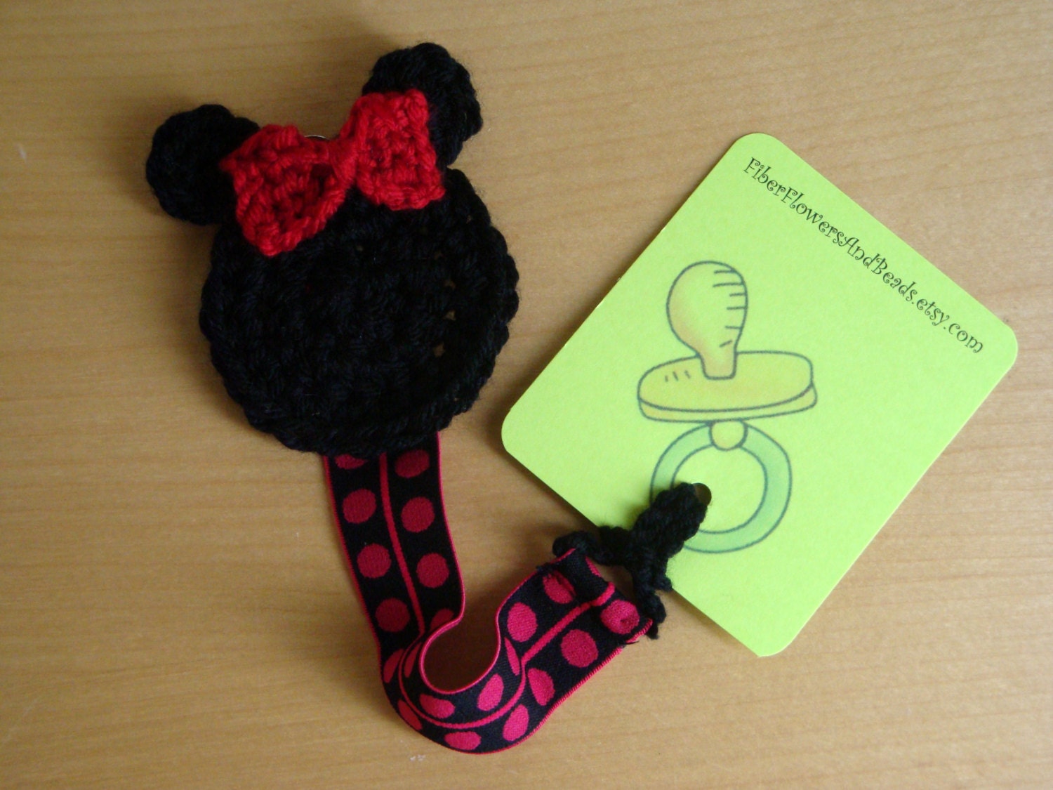 Owl Pacifier Clip Animal Pacifier Leash by FiberFlowersAndBeads