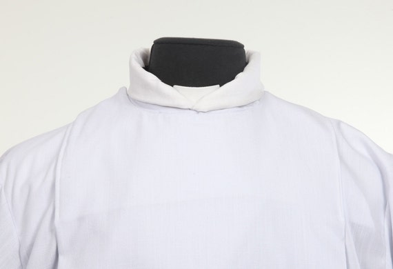 Clergy amice Linen cotton Custom made cool comfort collar