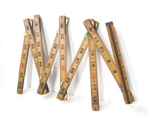 Popular items for folding wood ruler on Etsy