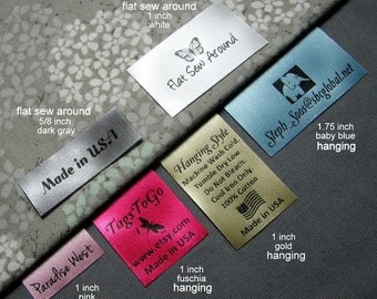 Popular items for custom clothing labels on Etsy