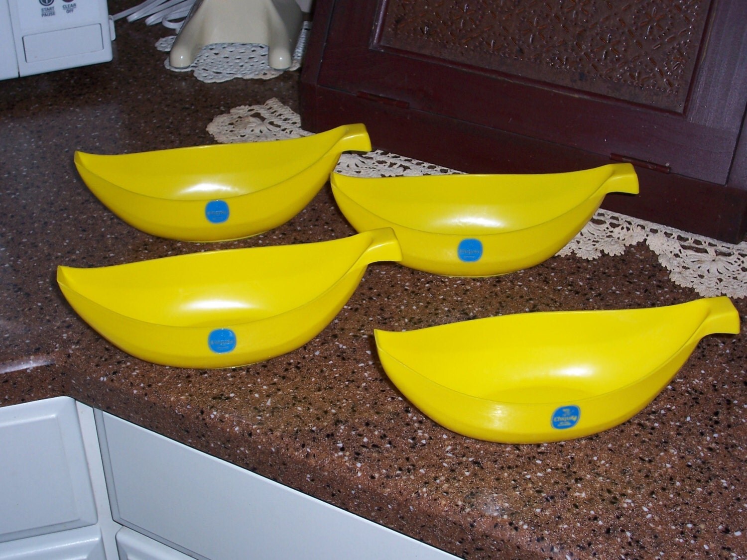 CHIQUITA BANANA SPLIT Boat Bowls