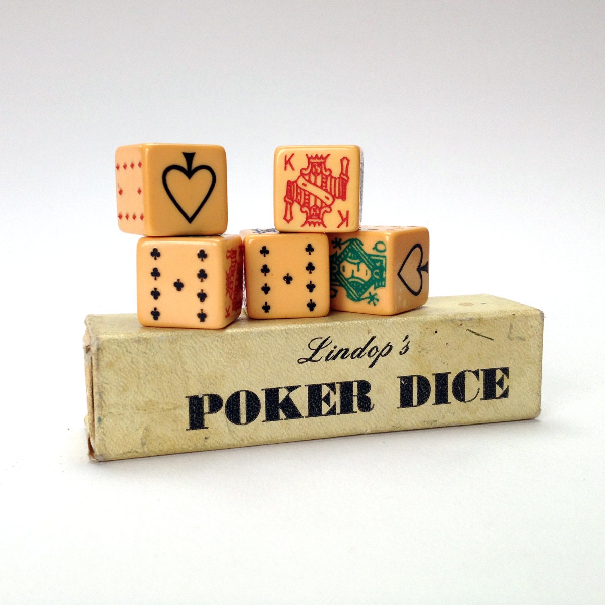 How To Play Poker Dice Koplow Games 8 Sided Poker Dice Game With 5