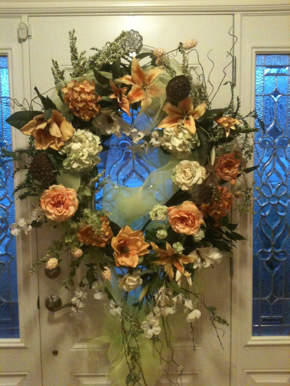 Spring Wreath Large Front Door Wreath